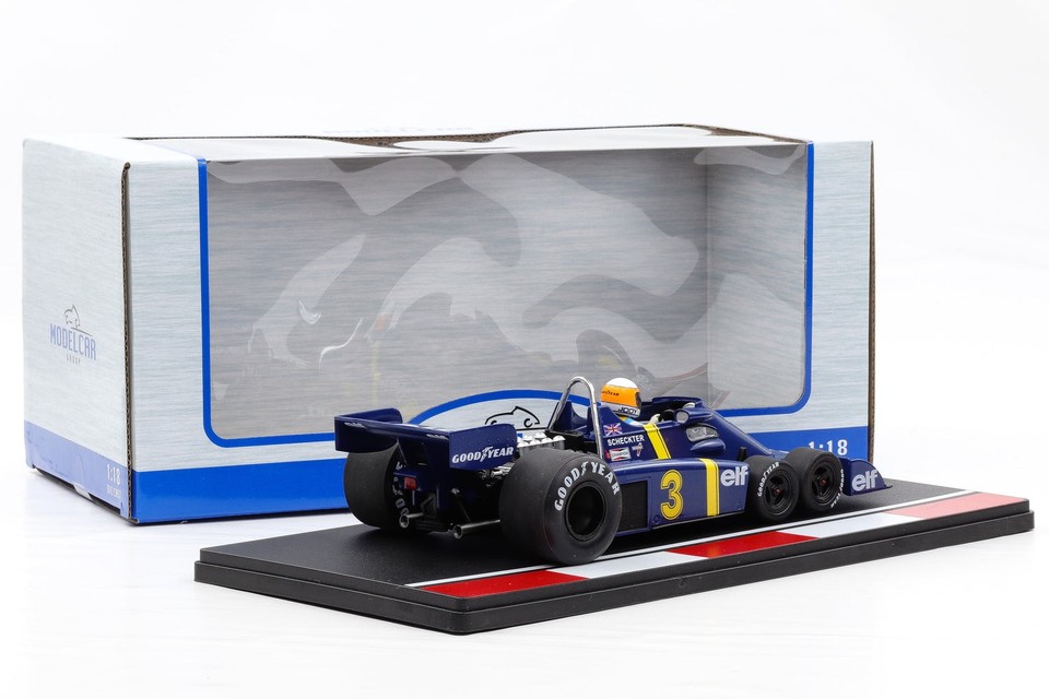 1:18 Tyrrell Ford P34-2 #4 P. Depailler 2nd Sweden GP Formula F1 1976 ...