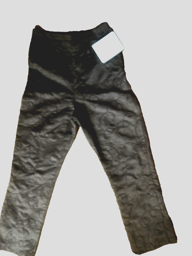 NWT Maggie Breen Girls Brown Side Zip Pants Poly Made in USA Sz:12 | eBay