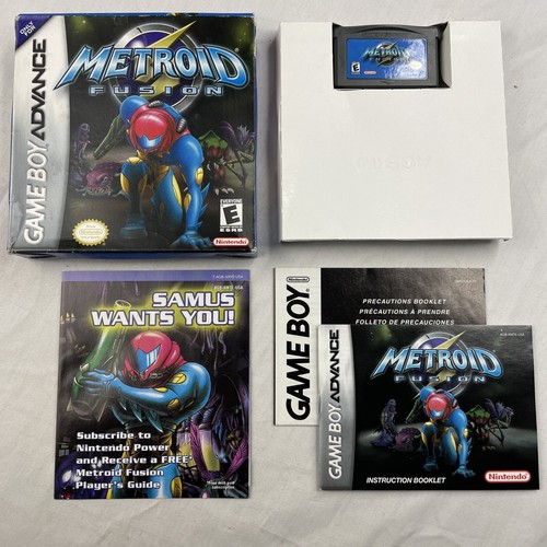 Metroid Fusion (Nintendo Game Boy Advance, 2002) Nice CIB Complete In ...