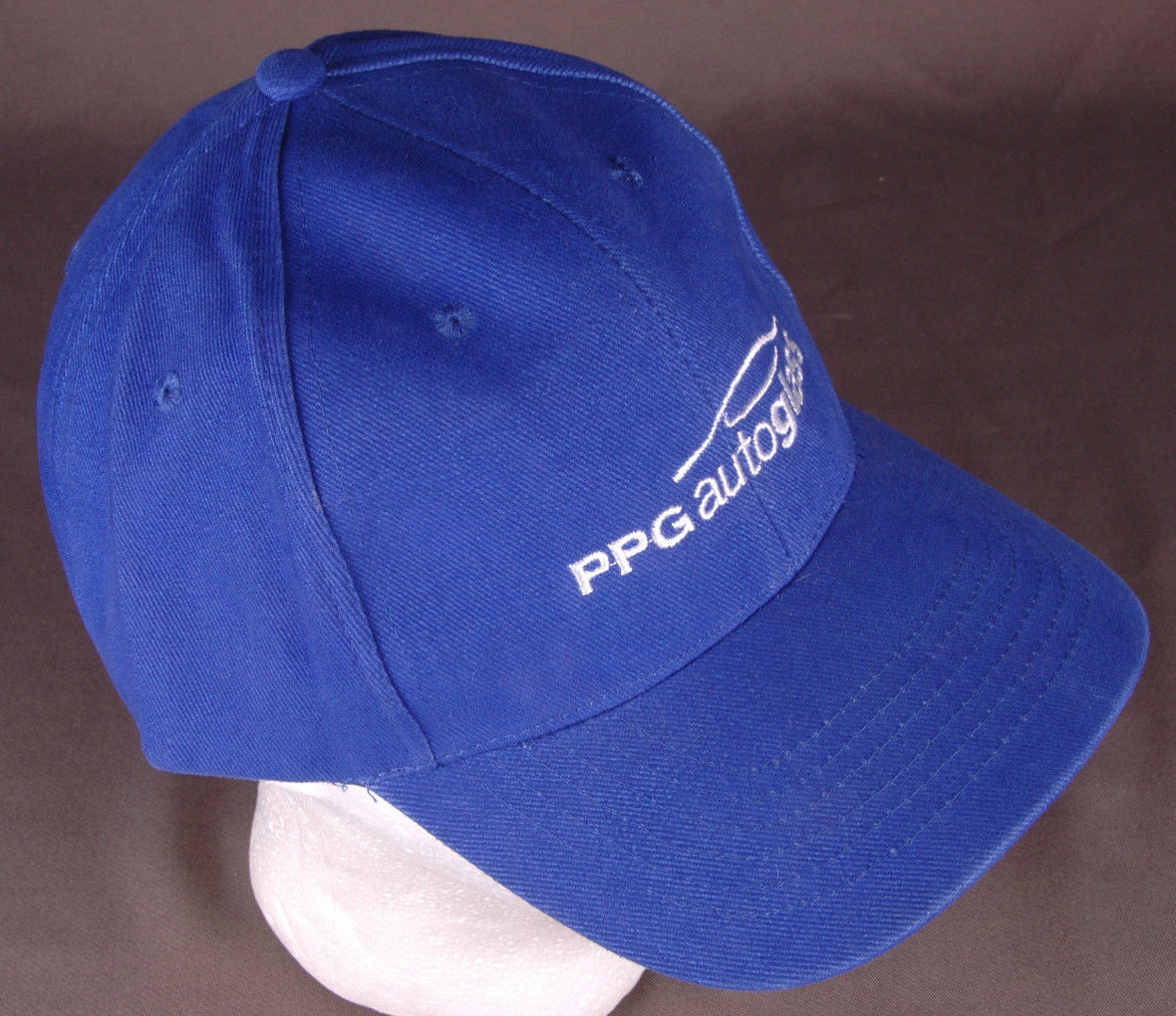 PPG Autoglass Hat-Blue-Anvil-Embroidered-Strapback-Car Truck Van Garage ...