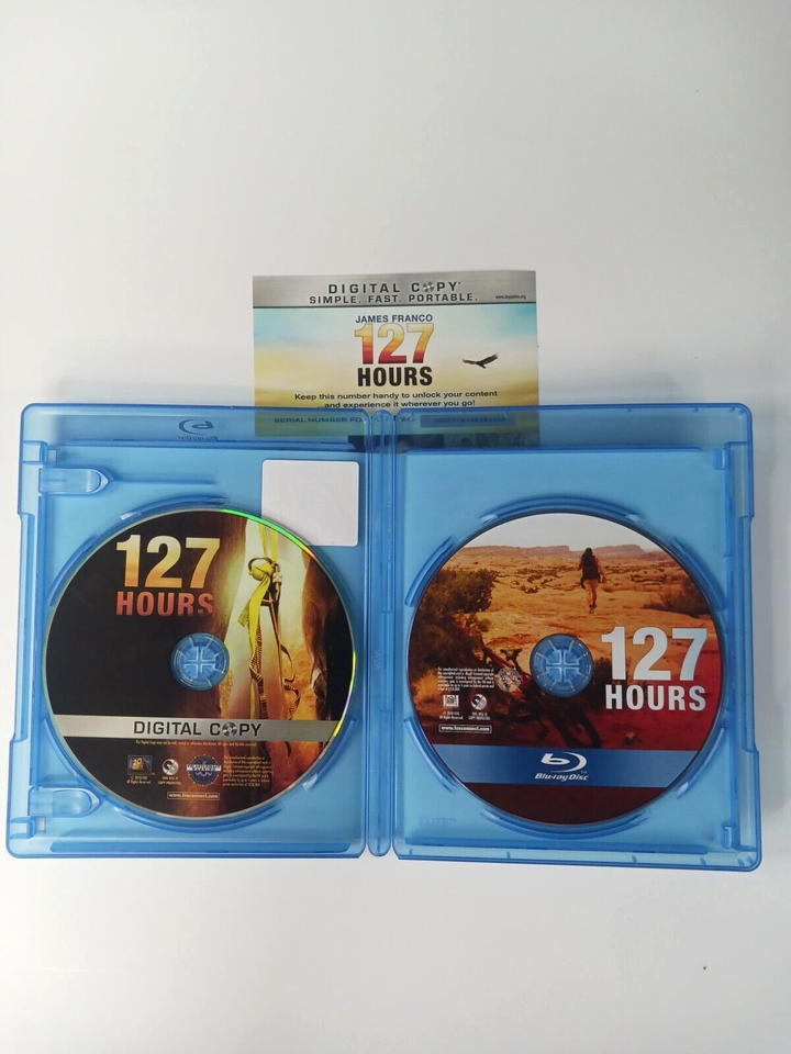 127 Hours (Blu-ray Disc, 2011, 2-Disc Set, Includes Digital Copy ...