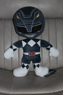 Power Rangers Black Plush Head Pillow 20" | eBay