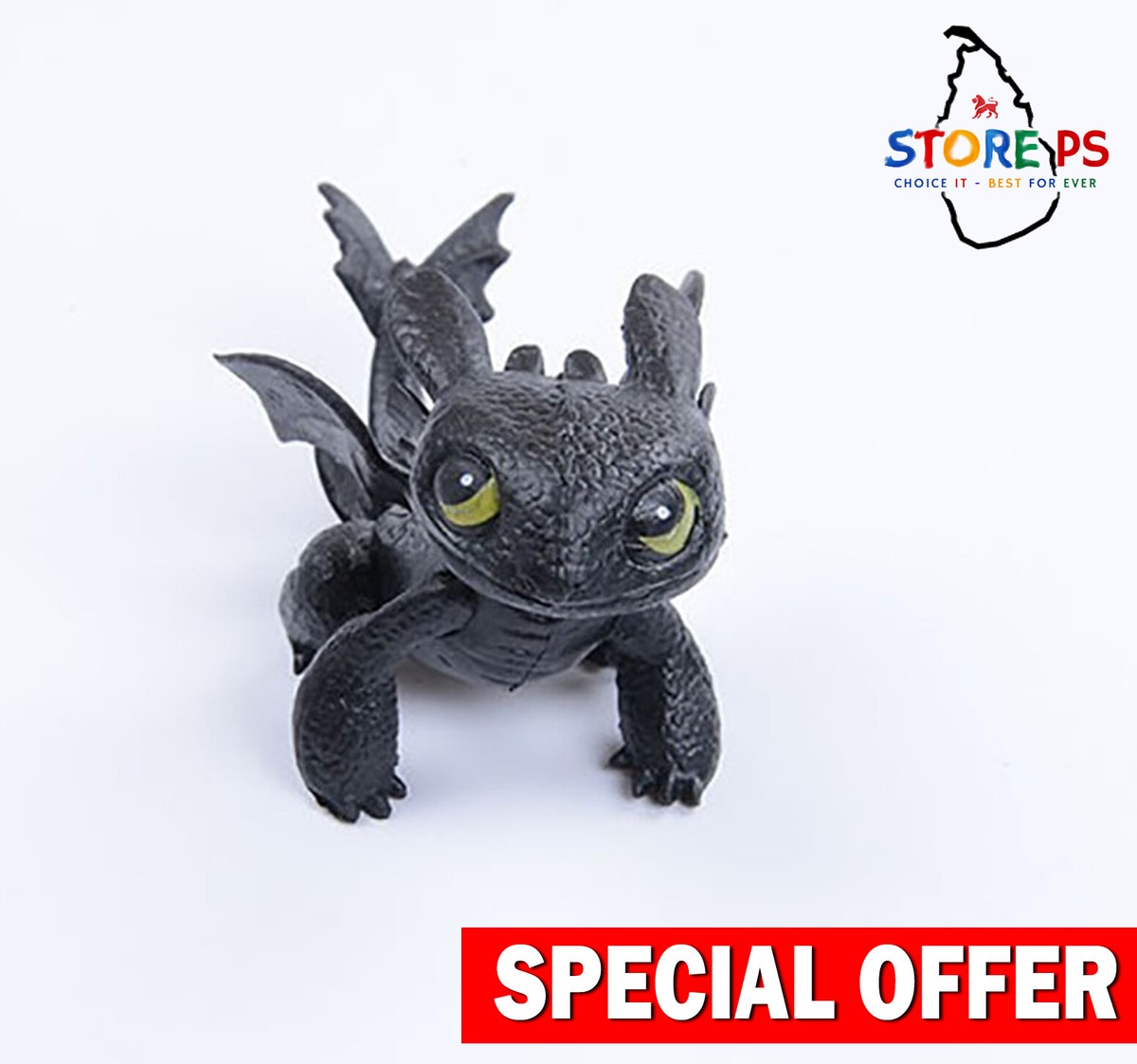 Toothless Toy Figurine