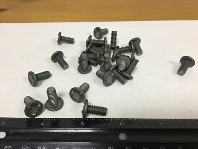 Qty (25) Buckeye GW 2110 Weld Screws, 1/4-20 X 5/8", 3 Projections Top ...