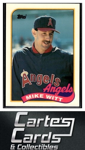 Mike Witt 1989 Topps Tiffany #190 California Angels | eBay