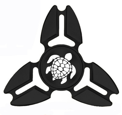 Fidget Spinner Tri-Spinner Aluminum Metal Sea Turtle | eBay
