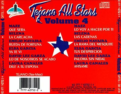 Tejano All Stars, Vol. 4 by Various Artists (CD, 1993) for sale online ...