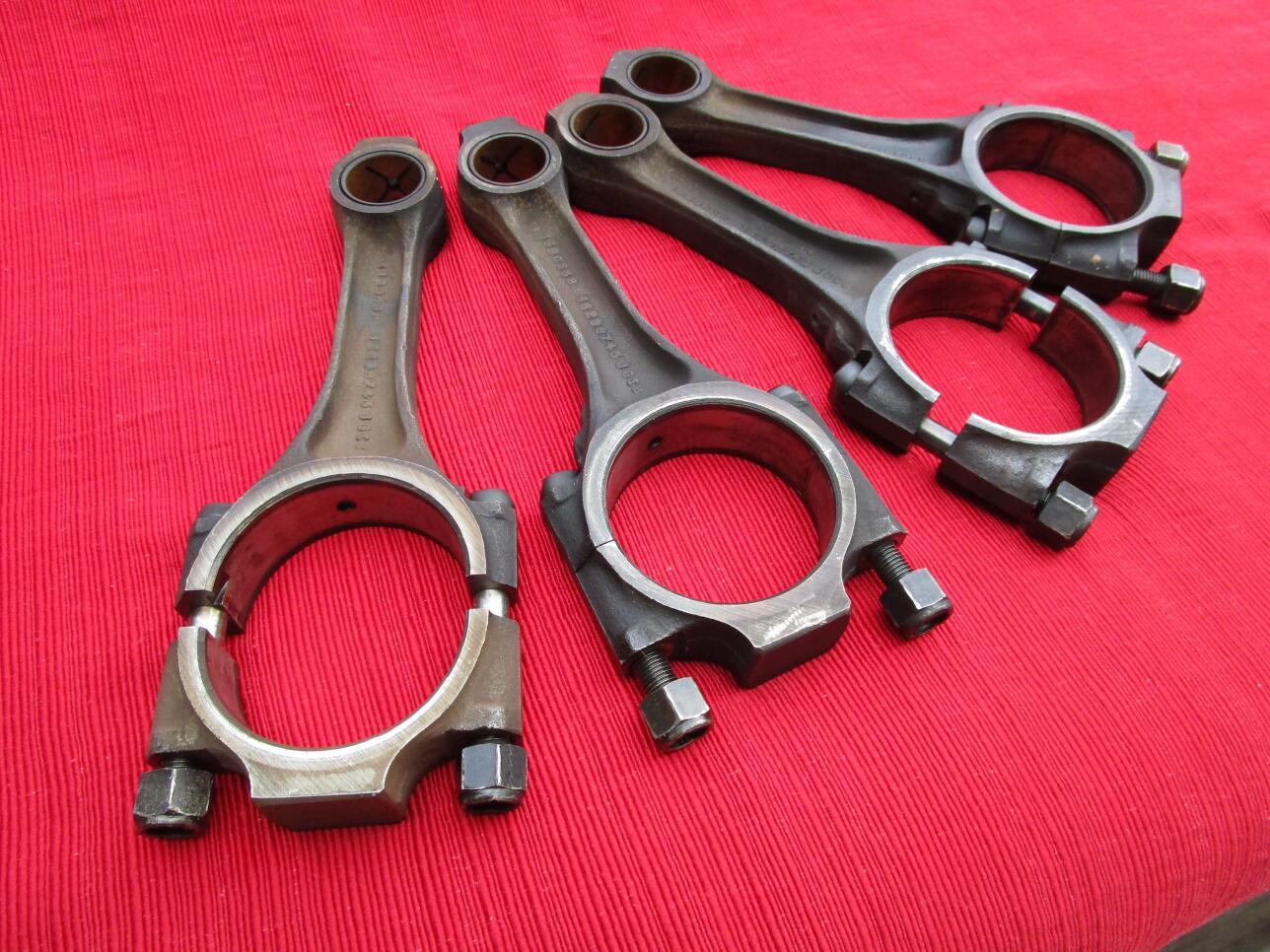 Clean Matched Set of Four Engine Connecting Rods Sunbeam Alpine Series ...