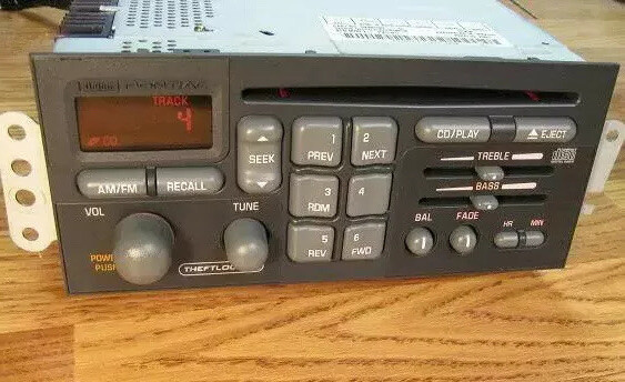 1994-2003 Pontiac Firebird Trans Am Firehawk DELCO CD RADIO Stereo 2 ...