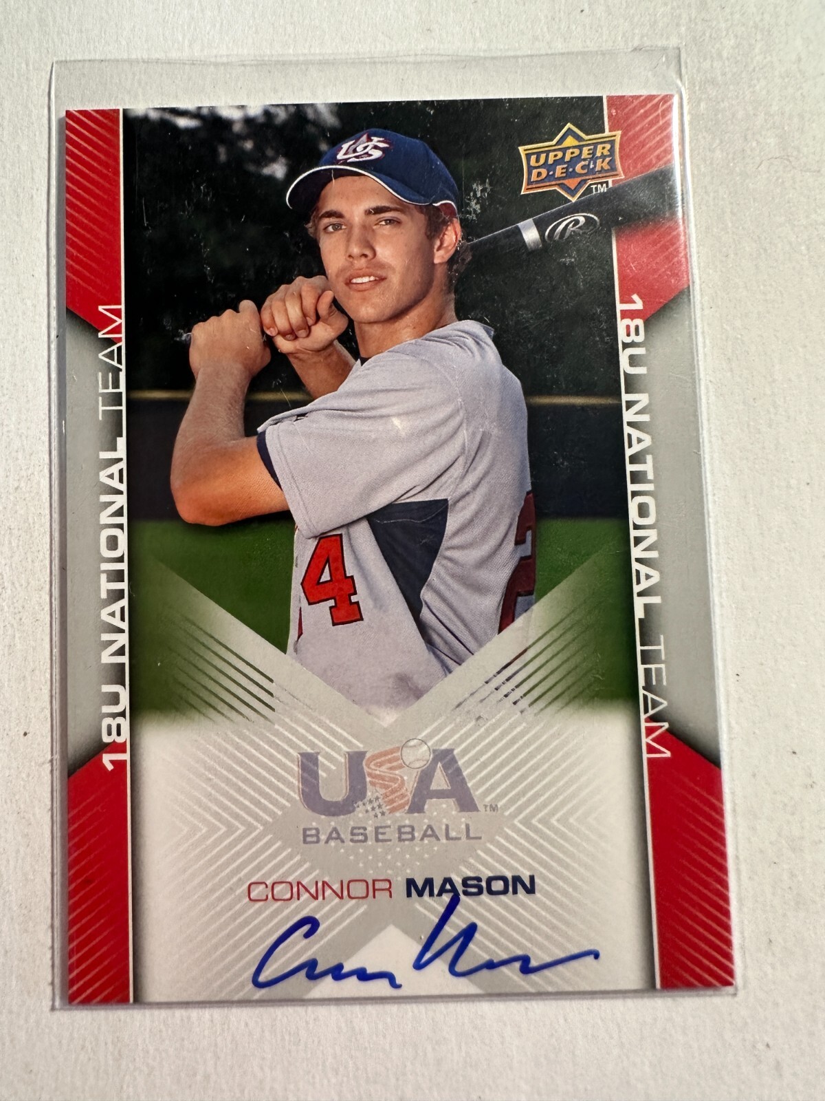 K109,193 - 2009-10 USA Baseball #USA95 Connor Mason Auto | eBay
