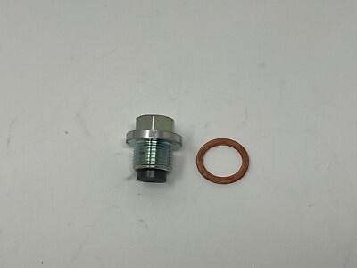 New Cummins Magnetic Oil Drain Plug w/Gasket 3924147 3920773 Dodge Ram ...