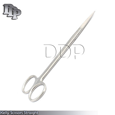 Kelly Scissors Straight 6.25'' Surgical Dental Instrument | eBay