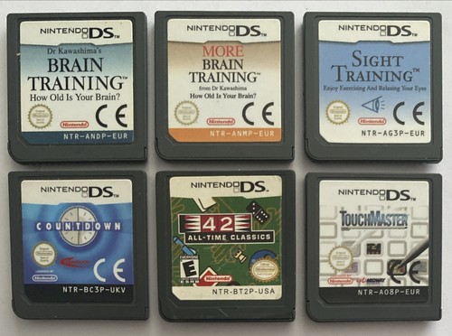 Brain / Sight Training, Touch Master, Countdown - Nintendo DS Cartridge ...