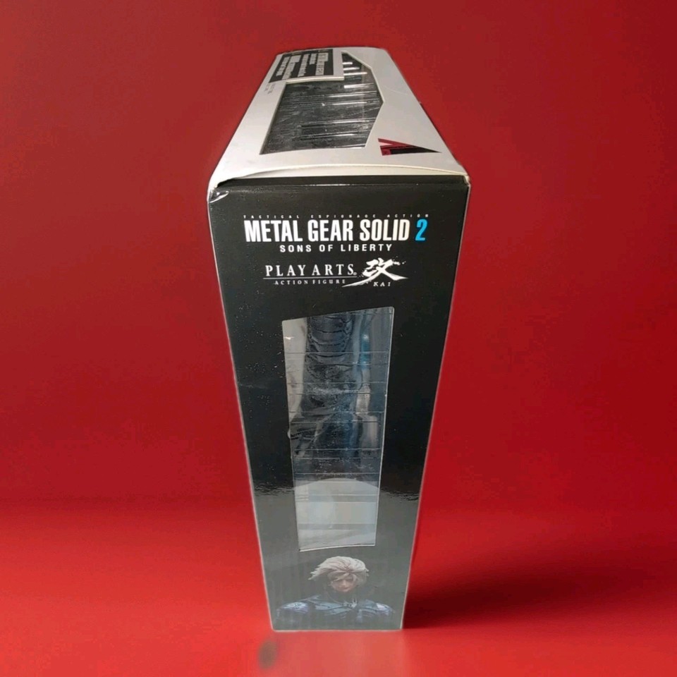 Play Arts Kai Metal Gear Solid 2 Raiden MGS2 SONS OF LIBERTY with Box ...