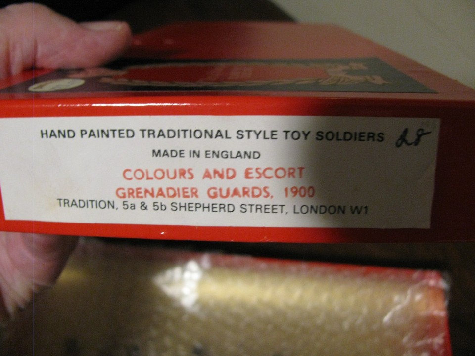 Traditional Britian Lead Toy soldiers Colours and Escort | eBay