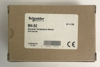 Schneider Electric MN-S2 MicroNet Temperature Sensor with Override | eBay