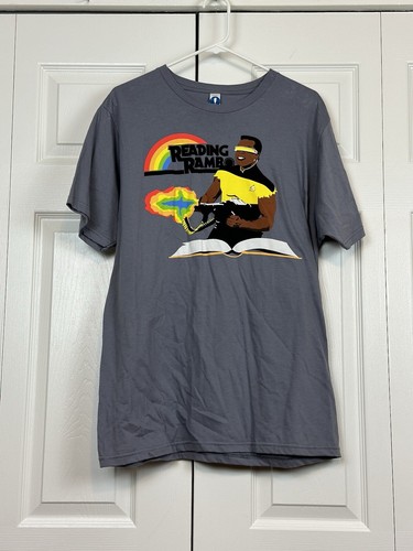 Funny 'Reading Rambo' T-Shirt | LeVar Burton Star Trek & Reading ...