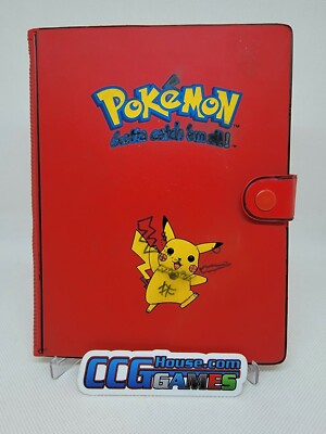 Pokemon 4 Pocket Pikachu Binder 30 pages Nintendo *CCGHouse* | eBay