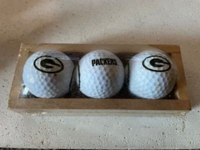 NFL Licensed Green Bay Packers set of 3 golf balls original by Golf ...
