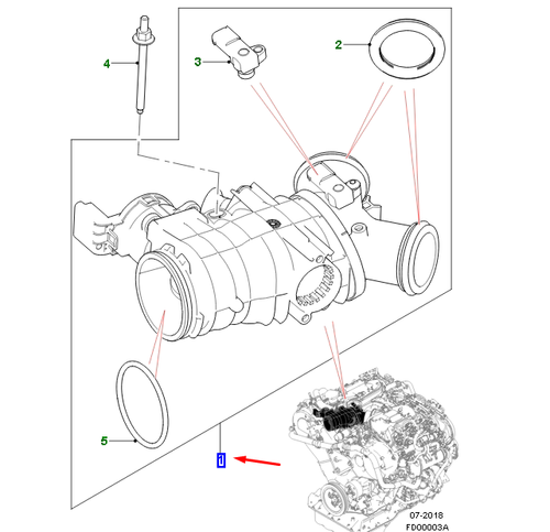 JAGUAR F-PACE X761 Throttle Body JDE39855 NEW GENUINE | eBay UK