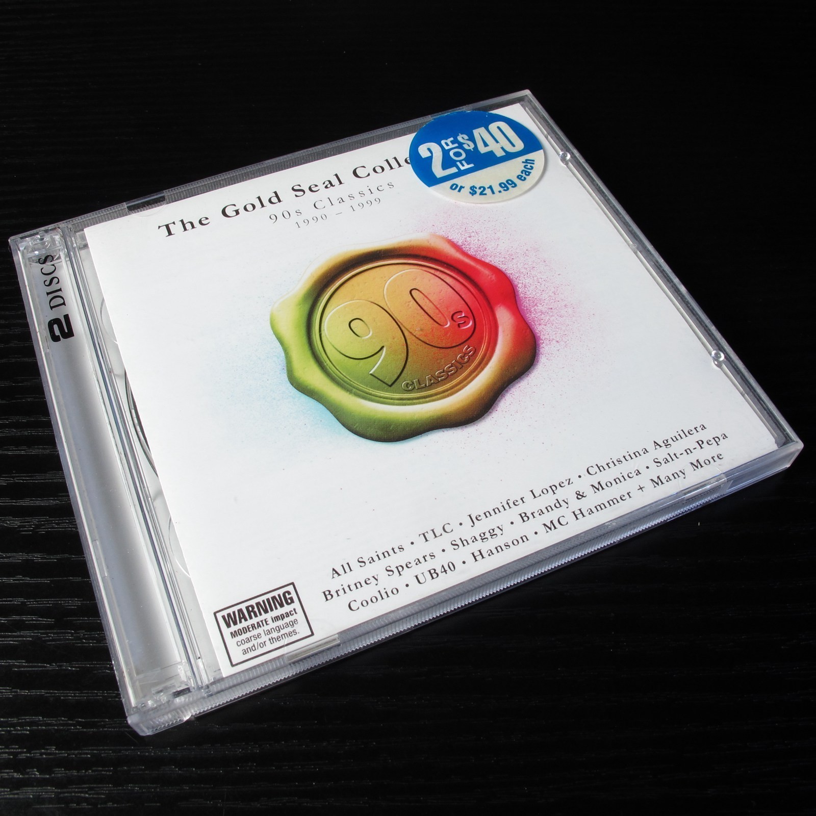 Gold Seal Collection: 90S Classics 1990-1999 AUSTRALIA 2xCD Case ...
