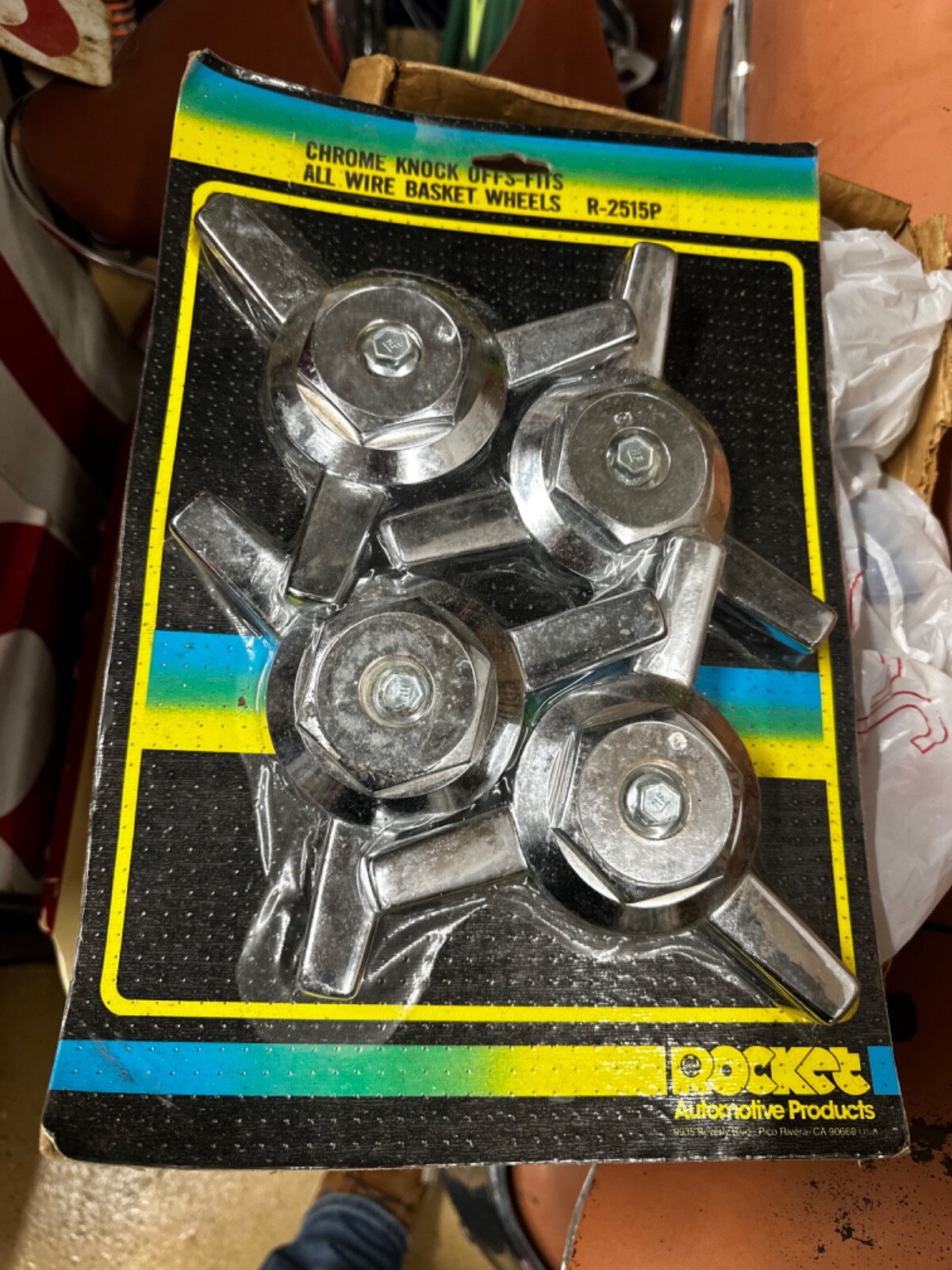 Nos Rocket 3 bar SPINNERS VINTAGE new in package | eBay