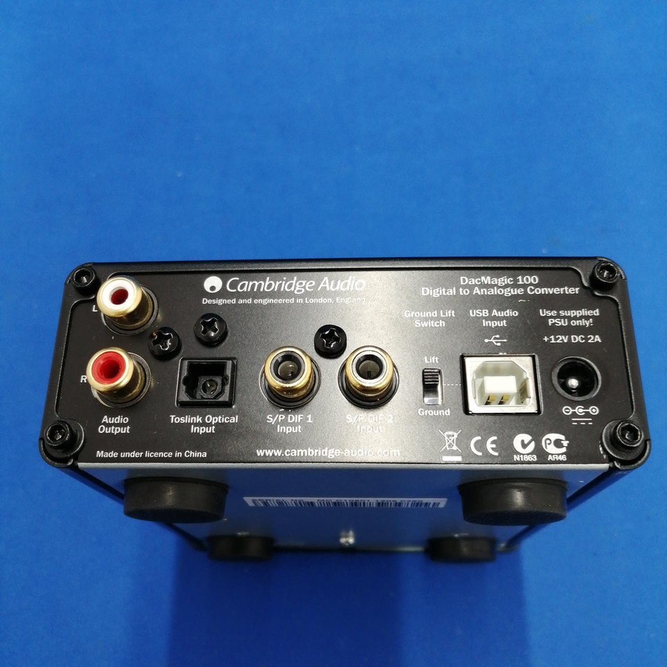 CAMBRIDGE AUDIO DACMAGIC100 USB DAC/DACMAGIC 100 Authentic HiFi sound ...