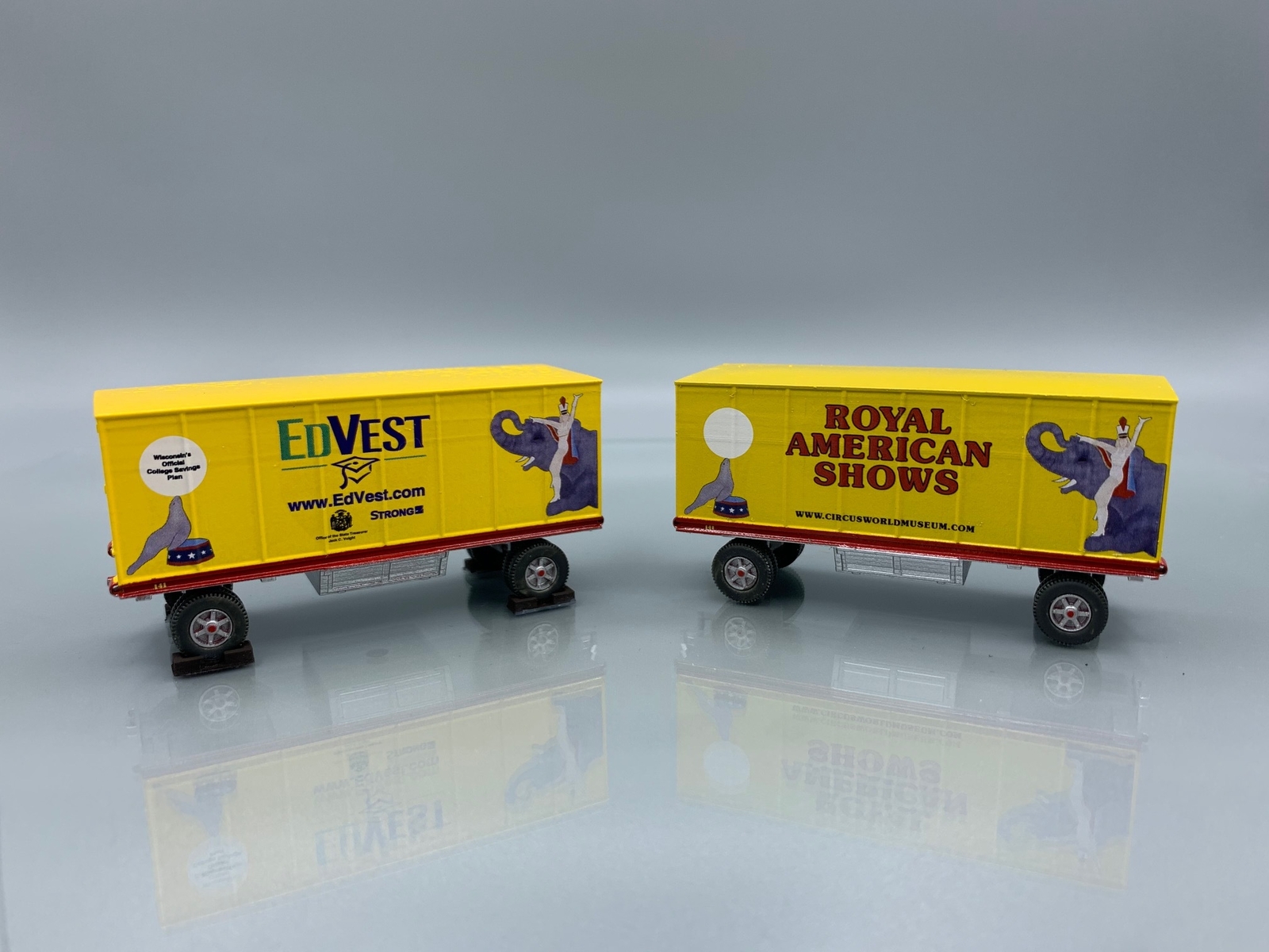 Circus World Museum #141 EdVest Royal American Shows Circus Wagon Kit ...