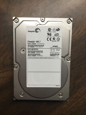 Seagate - Cheetah - ST3146707FC - 146GB - 3.5” 2Gbps 10K rpm - Cheetah ...