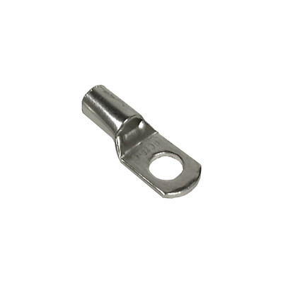 Lug Terminals, 4 AWG Gauge Wire, 5/16" Tin-Plated Copper Stud, 100 ...