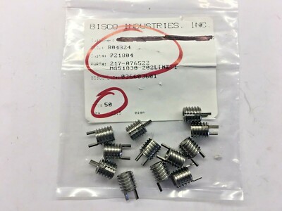 (12 PIECE LOT) MS51830-202 Screw Thread Insert Thread Size 1/4 Thread ...