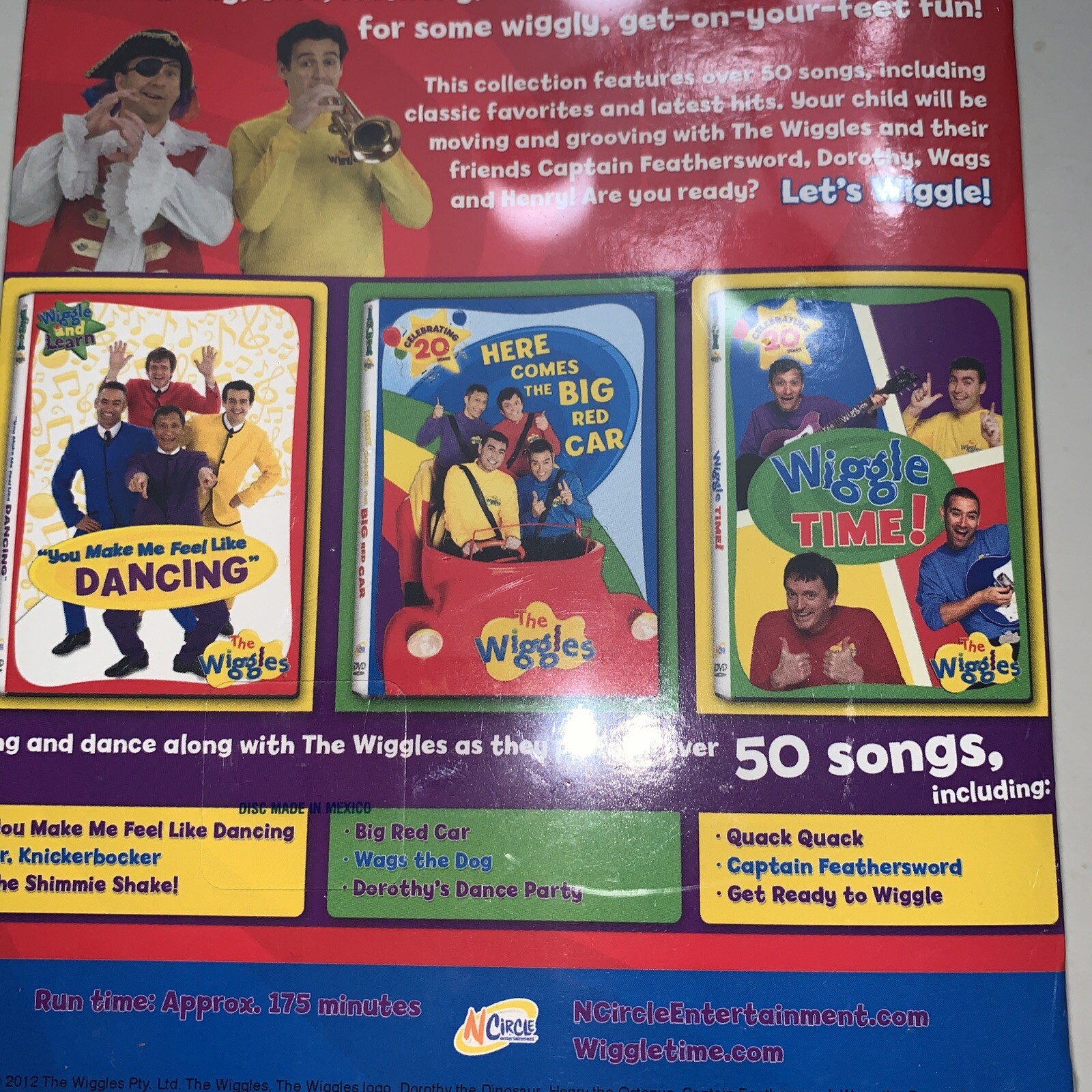 New Sealed The Wiggles 3 DVD Pack | Grelly USA