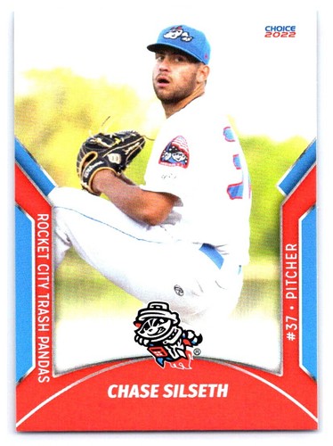 2022 Choice Rocket City Trash Pandas #30 Chase Silseth | eBay