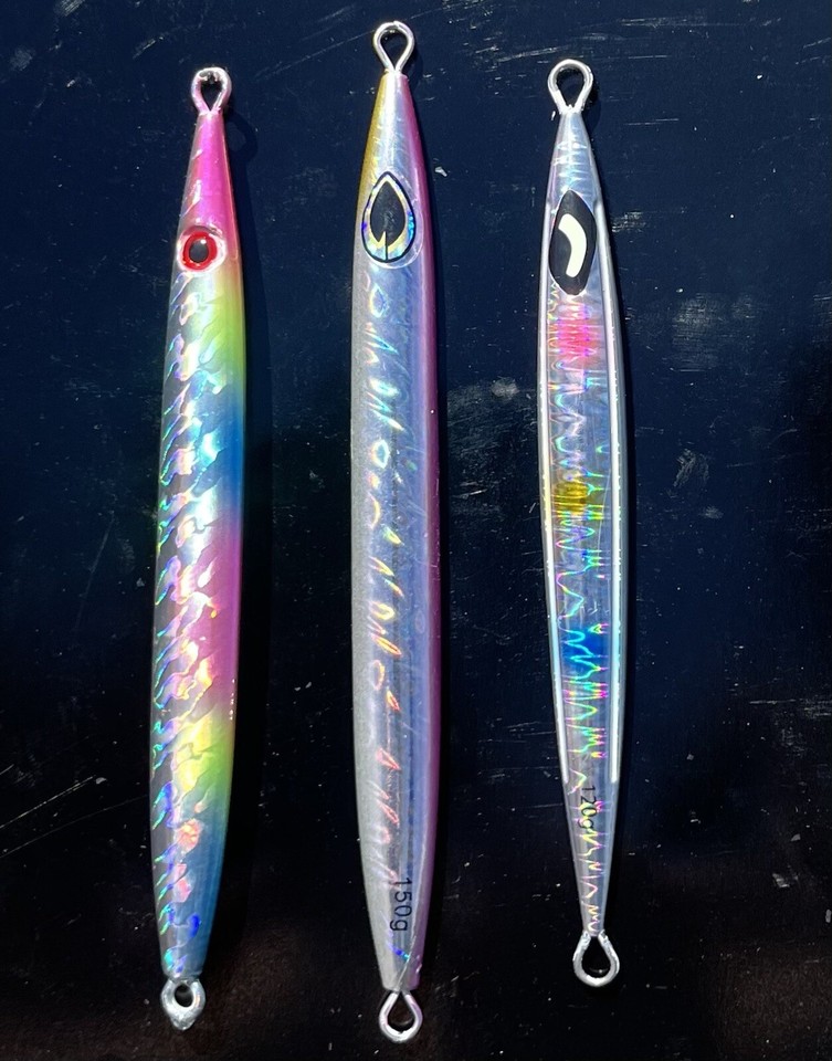 120-150g West Coast Colt Sniper Metal Jig Vertical Fishing Lures Jigs ...