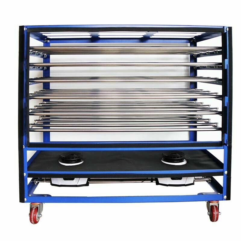 Vertical Screen Printing Drying Cabinet 6 Layers Screen Frame Dryer 2 ...