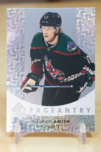 2022-23 UD SP Authentic Pageantry #P-79 Nathan Smith - Arizona Coyotes ...