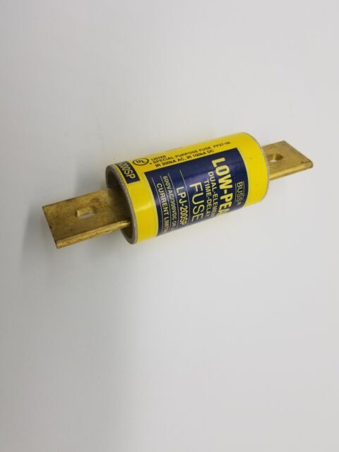 Eaton Bussmann LPJ-200SP Low-Peak Fuse - Yellow for sale online | eBay