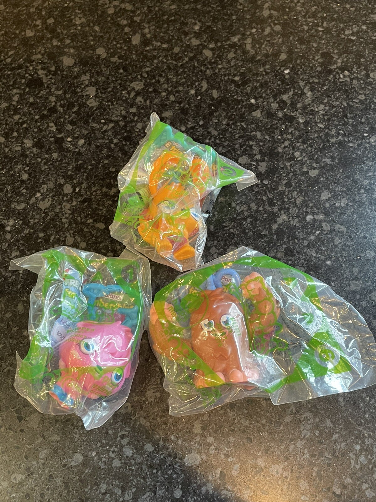 McDonald's Happy Meal Moshi Monsters Toys #1, 2, 6 MIP 2012 Furi Poppet ...