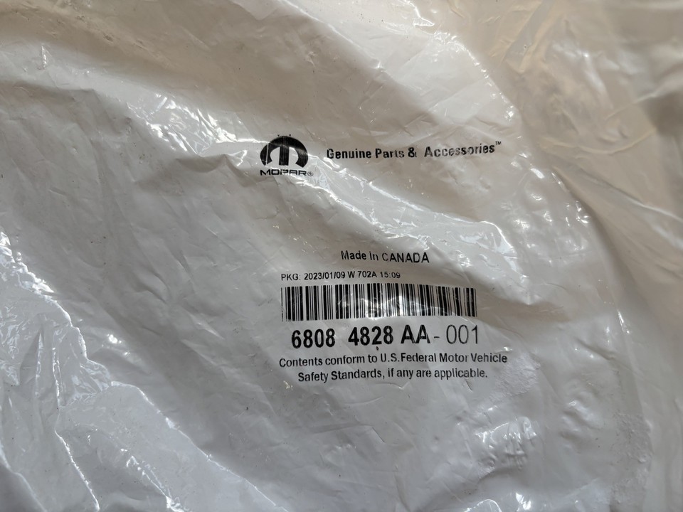 2011 - 20 Dodge Caravan Fender Support Bracket RH Passenger Side OEM ...