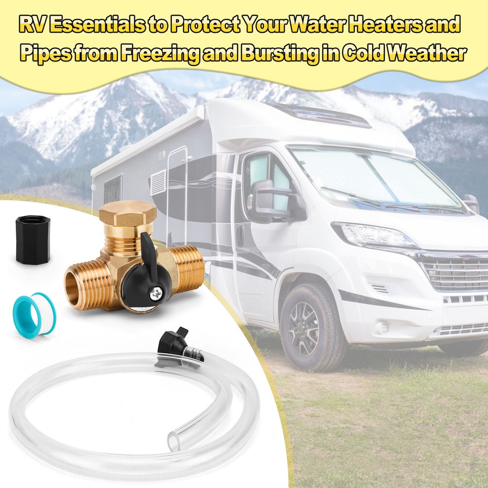 RV Winterizing Kit Water System Antifreeze Pump Converter Kit Camper RV ...