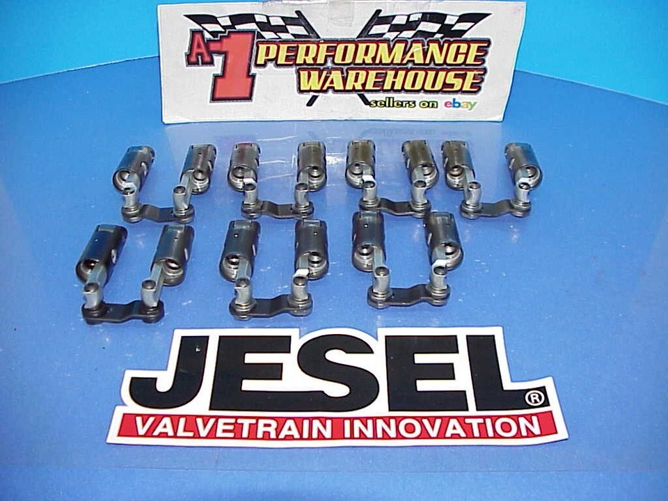 14 JESEL Tie Bar Splayed Roller Lifters Double Offset .875" Diameter ...