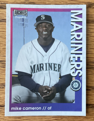 2022 TOPPS Archives Snapshots Mike Cameron, Seattle Mariners, #45 | eBay