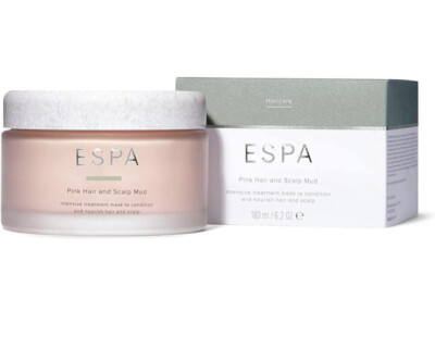 ESPA Pink Hair and Scalp Mud Intensive Treatment Mask 180ml - Brand New ...