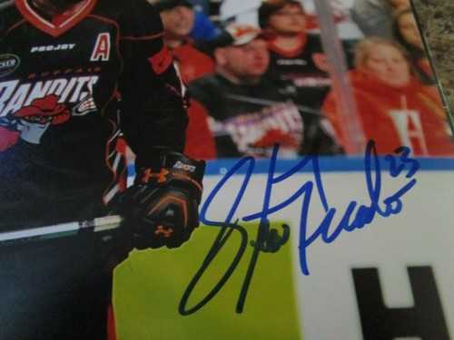 STEVE PRIOLO SIGNED 8X10 MATTE PHOTO BUFFALO BANDITS (C) | eBay