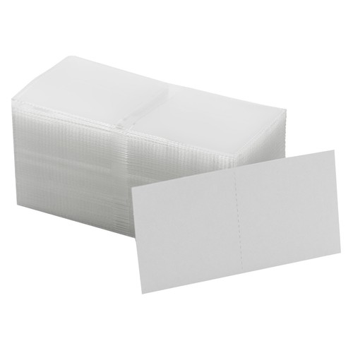 100 2x2 Double Pocket Vinyl Coin Holder Clear Plastic Flip Safe PVC ...