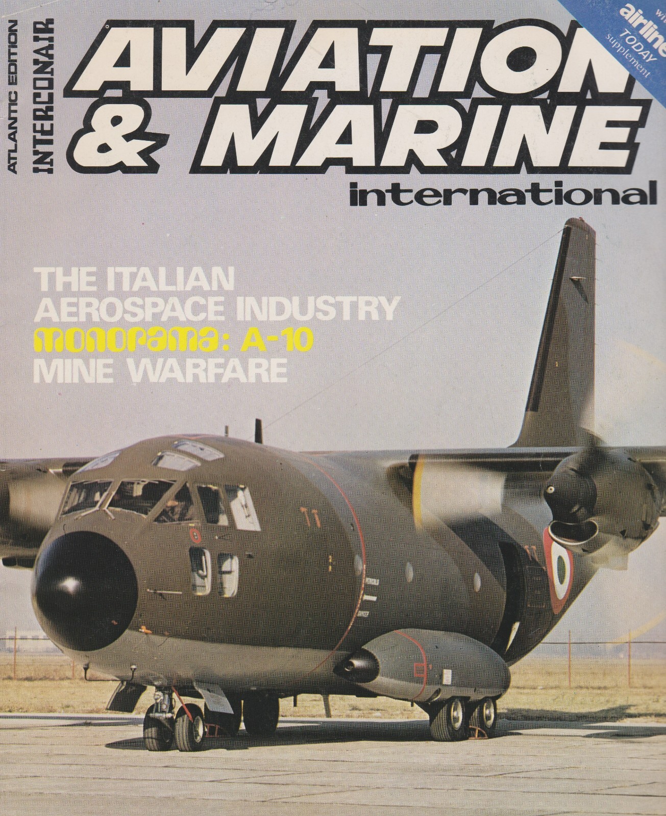 Aviation Marine (Apr 1978) Fairchild A-10, Italian Aviation Industry ...