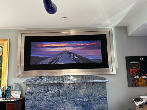 Peter Lik "Sunset Dreams" Dock Sunset 1.5M Framed Picture with COA | eBay