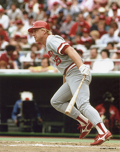 BUDDY BELL 1987 CINCINNATI REDS 8X10 PHOTO | eBay