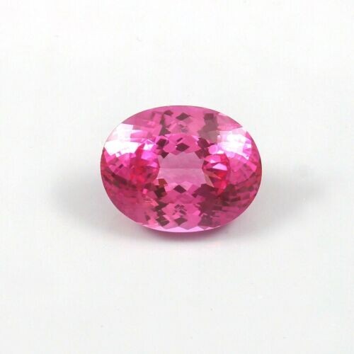 AAA Natural Flawless Ceylon Pink Sapphire Loose Oval Gemstone Cut 26.90 ...