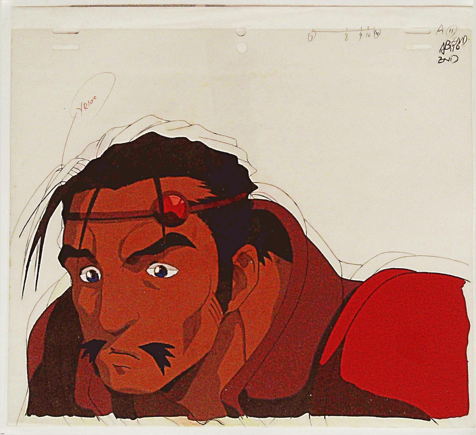 MACROSS 7 RAY LOVELOCK ANIME PRODUCTION CEL | eBay